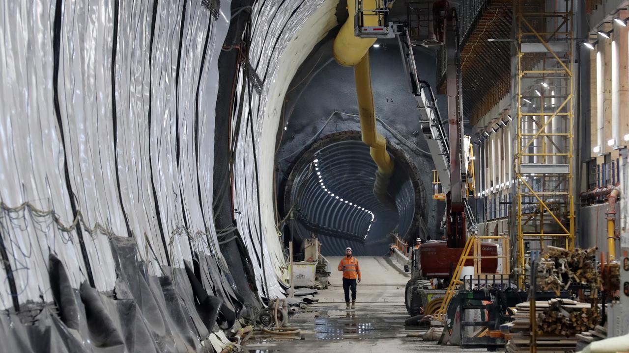 Melbourne's Metro Tunnel Project is due to be completed in 2025